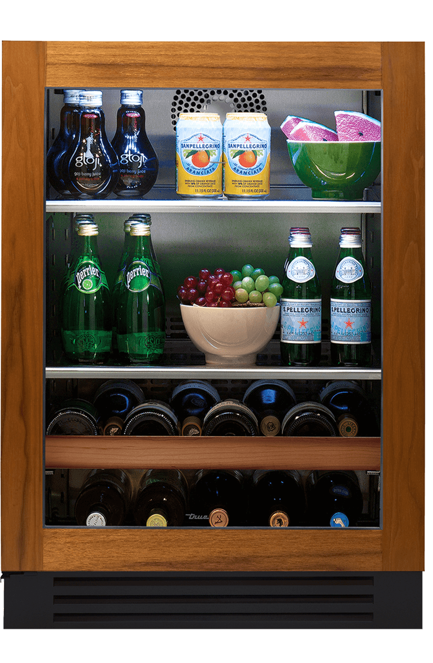 24″ Beverage Center Overlay Glass | True Residential