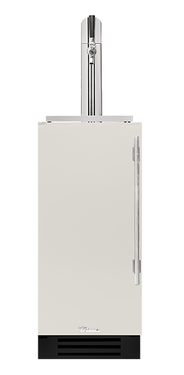 15″ Single Tap Beverage Dispenser Solid Stainless | True Residential