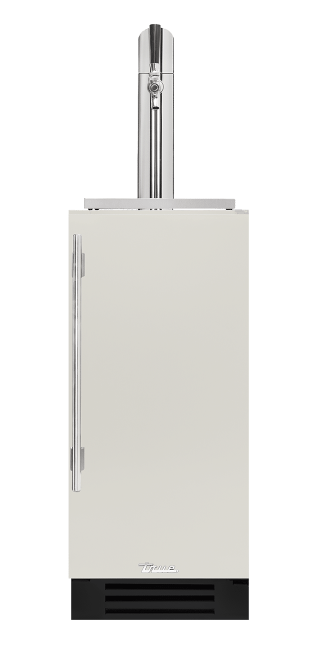 15″ Single Tap Beverage Dispenser Solid Stainless | True Residential