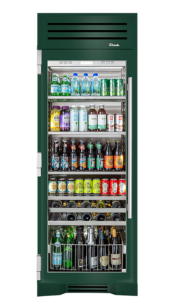 30″ Beverage Column Stainless Glass | True Residential