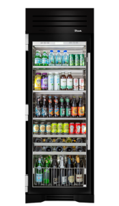 30″ Beverage Column Stainless Glass | True Residential